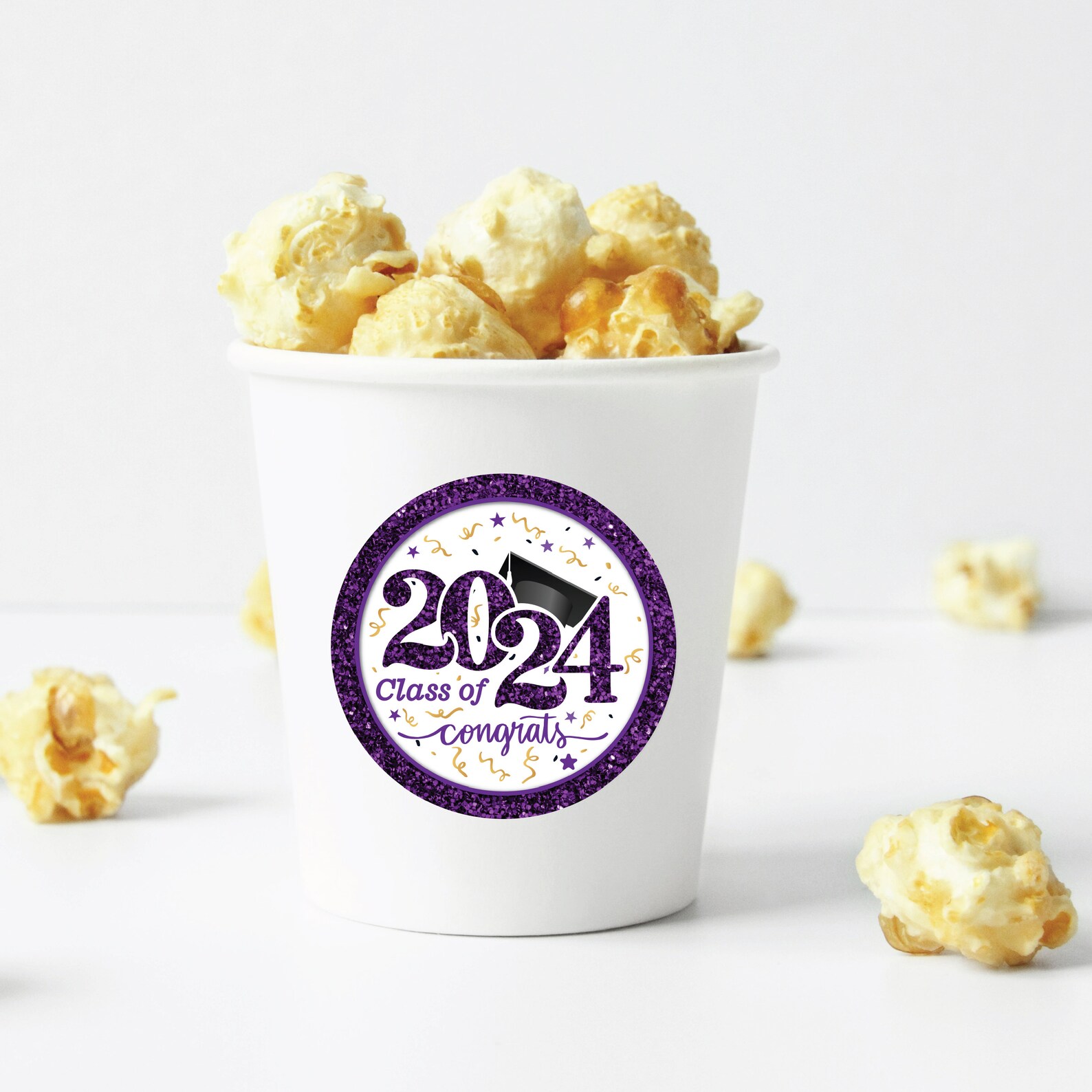 Class of 2024 Graduation Celebration Sticker, 2024 Graduate Sticker in ...