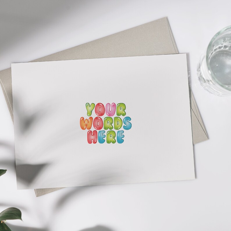 Rainbow Bubble Letter Alphabet, Cartoon Font (PNG, PDF, SVG) - Etsy