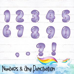 Printable Digital Alphabet Letters, Bubble Letters, Puff Alphabet ...