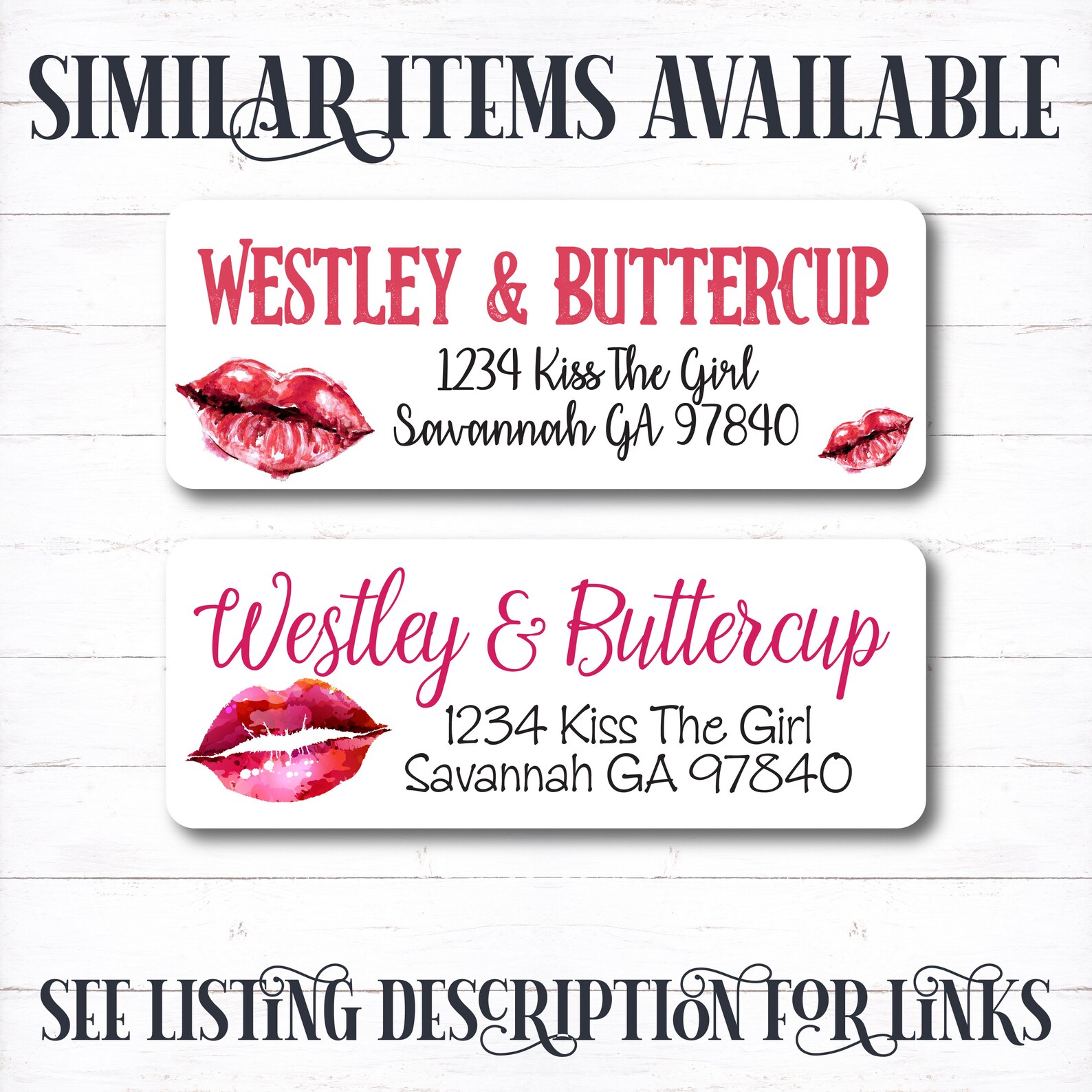 Custom Return Address Labels Personalized Return Address - Etsy