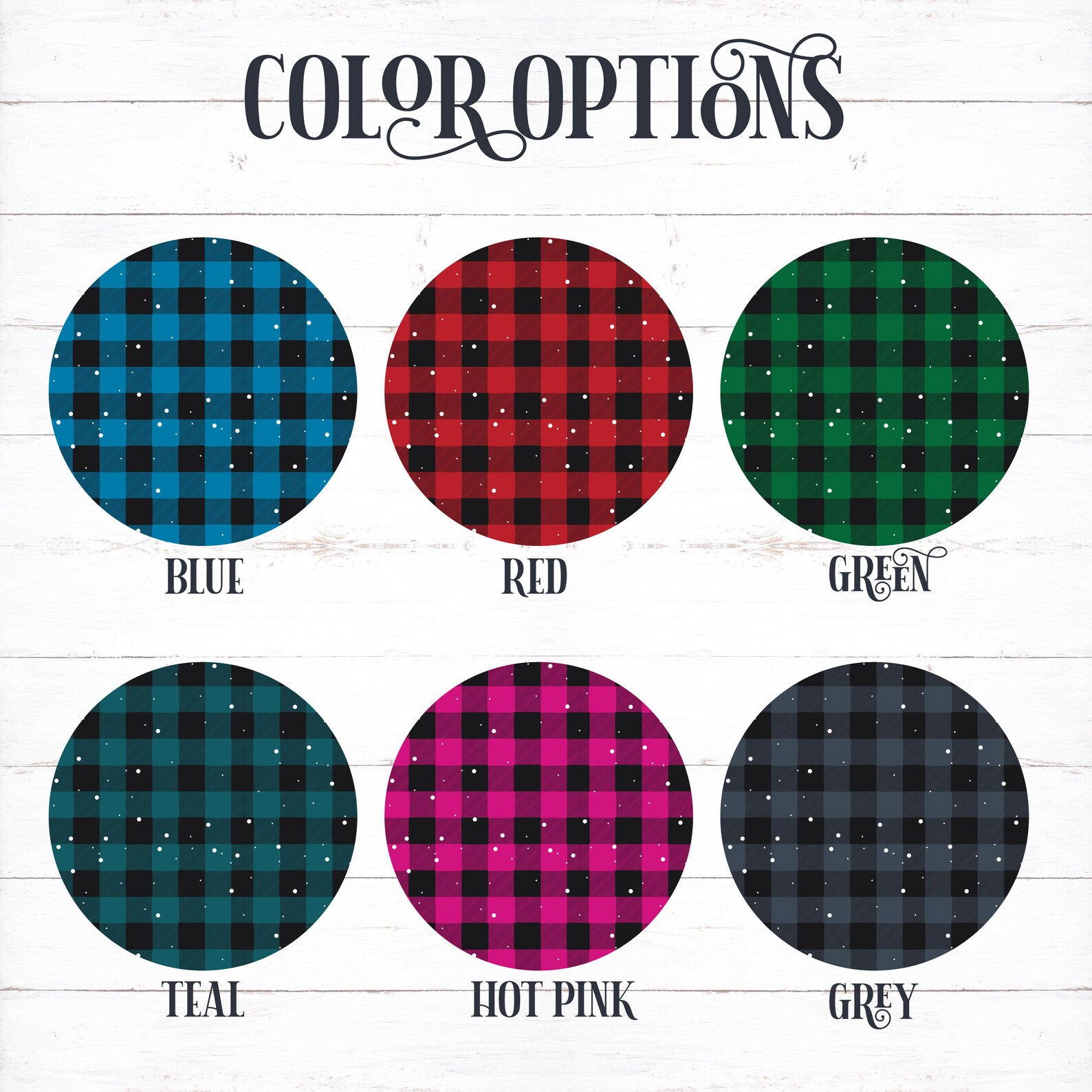 Buffalo Plaid Christmas Stickers Plaid Stickers Heart | Etsy