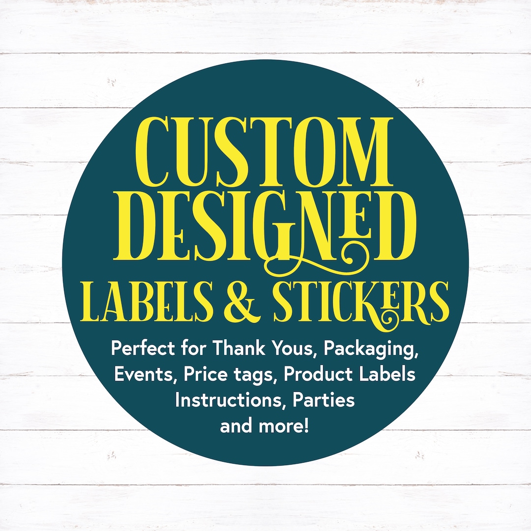 Custom Sticker Design, Custom Sticker, Graphic Design, Personalized ...