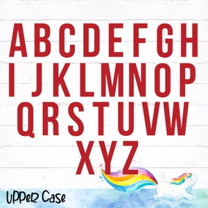 Printable Digital Alphabet Letters, Printable Numbers, Printable ...