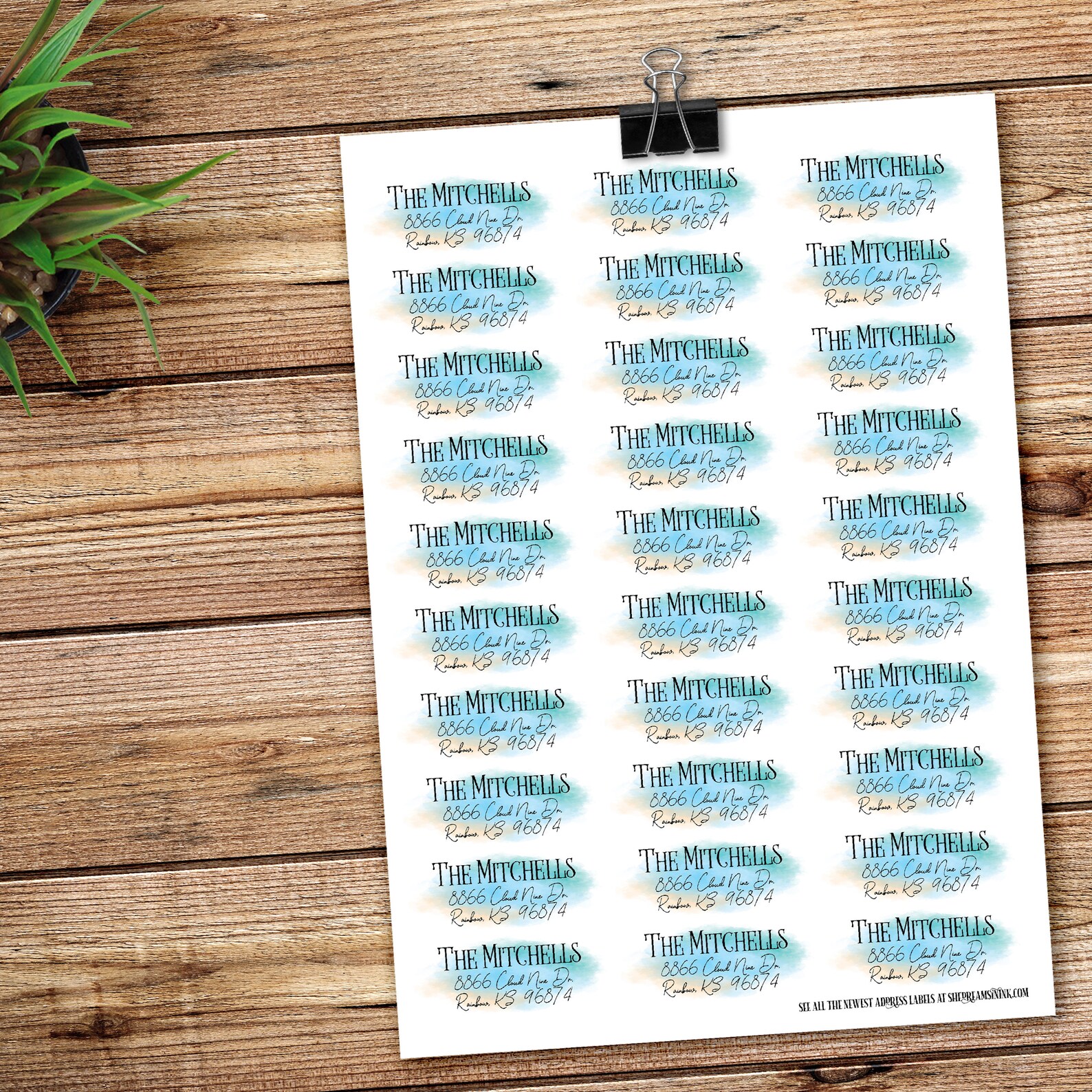 Custom Return Address Labels Personalized Return Return - Etsy