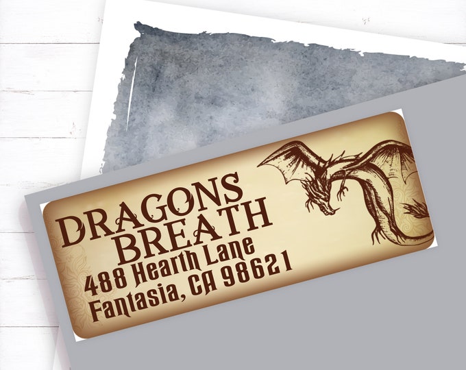 Paper Dragon Drawing Print. Printable Minimalist Geometric Dragon ...