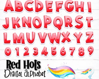 Printable Digital Alphabet Letters, Bubble Letters, Puff Alphabet ...