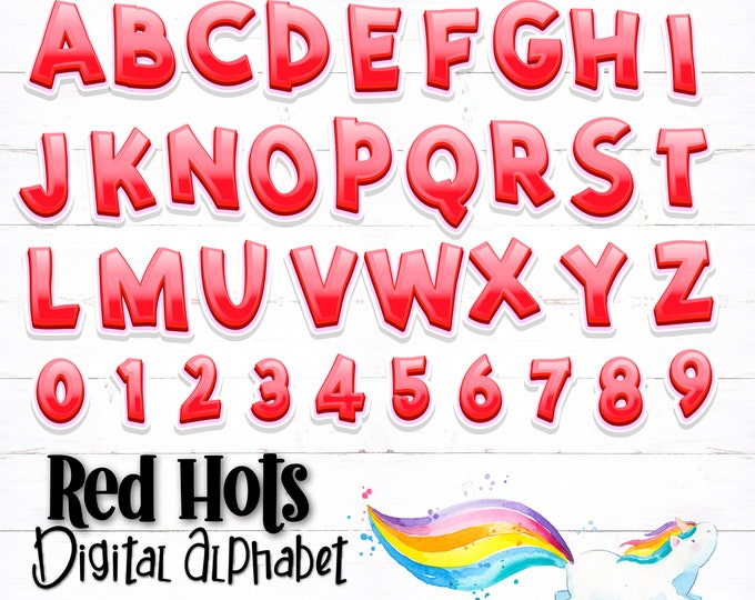 Printable Digital Alphabet Letters, Bubble Letters, Puff Alphabet ...