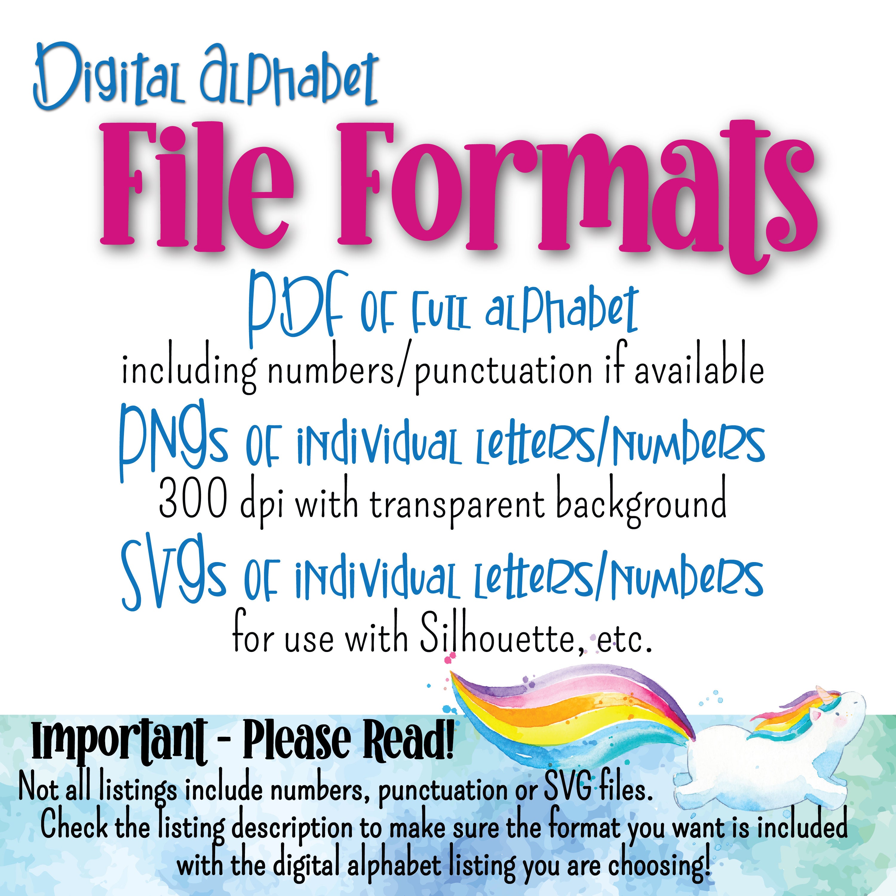 Printable Digital Alphabet Letters, Bubble Letters, Bubble Alphabet ...
