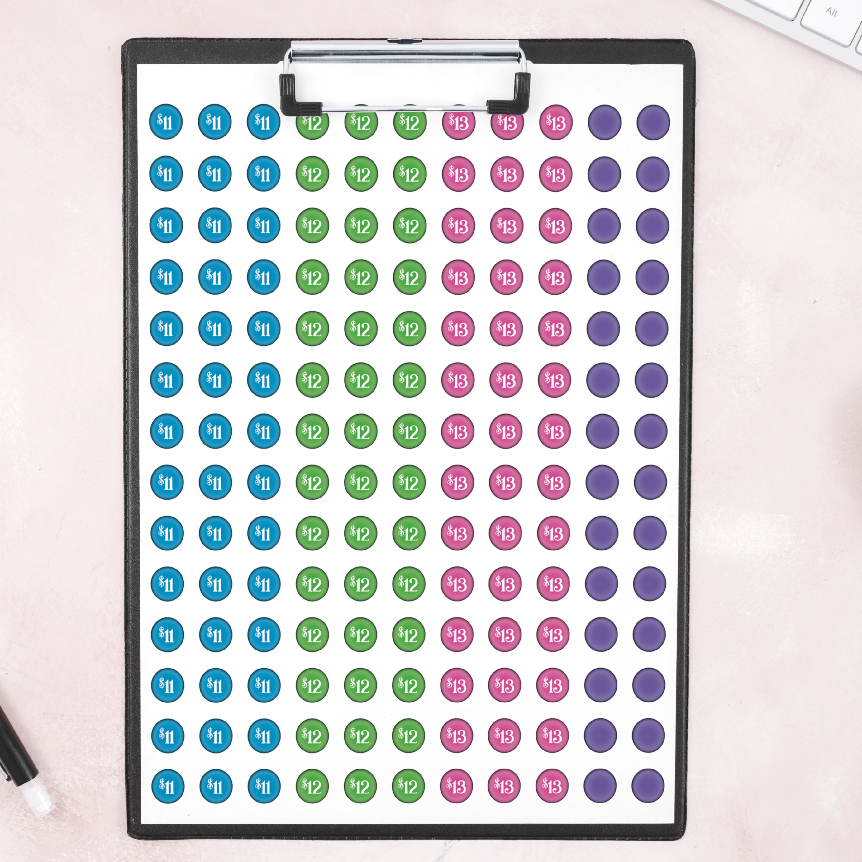Customizable Pricing Stickers, Price Labels, Trade Show, Expo, Flea ...