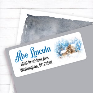 Custom Return, Address Labels, Personalized Return, Address Stickers ...