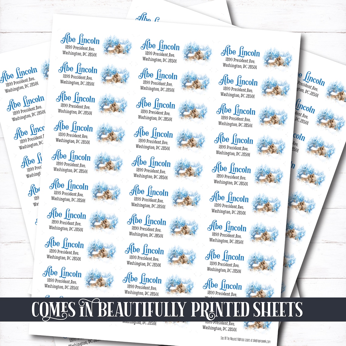 Custom Return Address Labels Personalized Return Address - Etsy