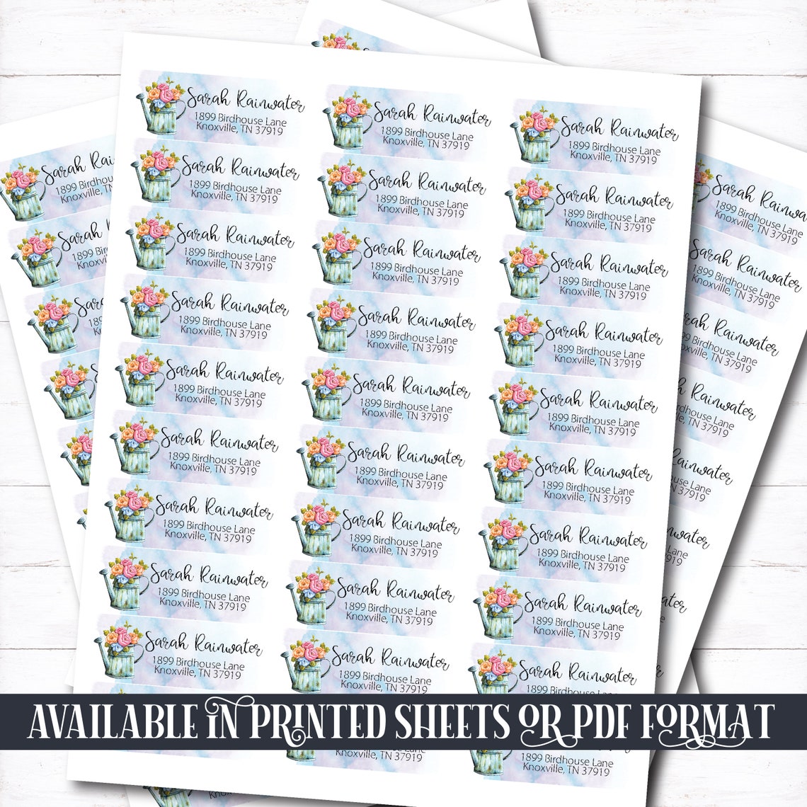 Custom return address labels personalized return address | Etsy