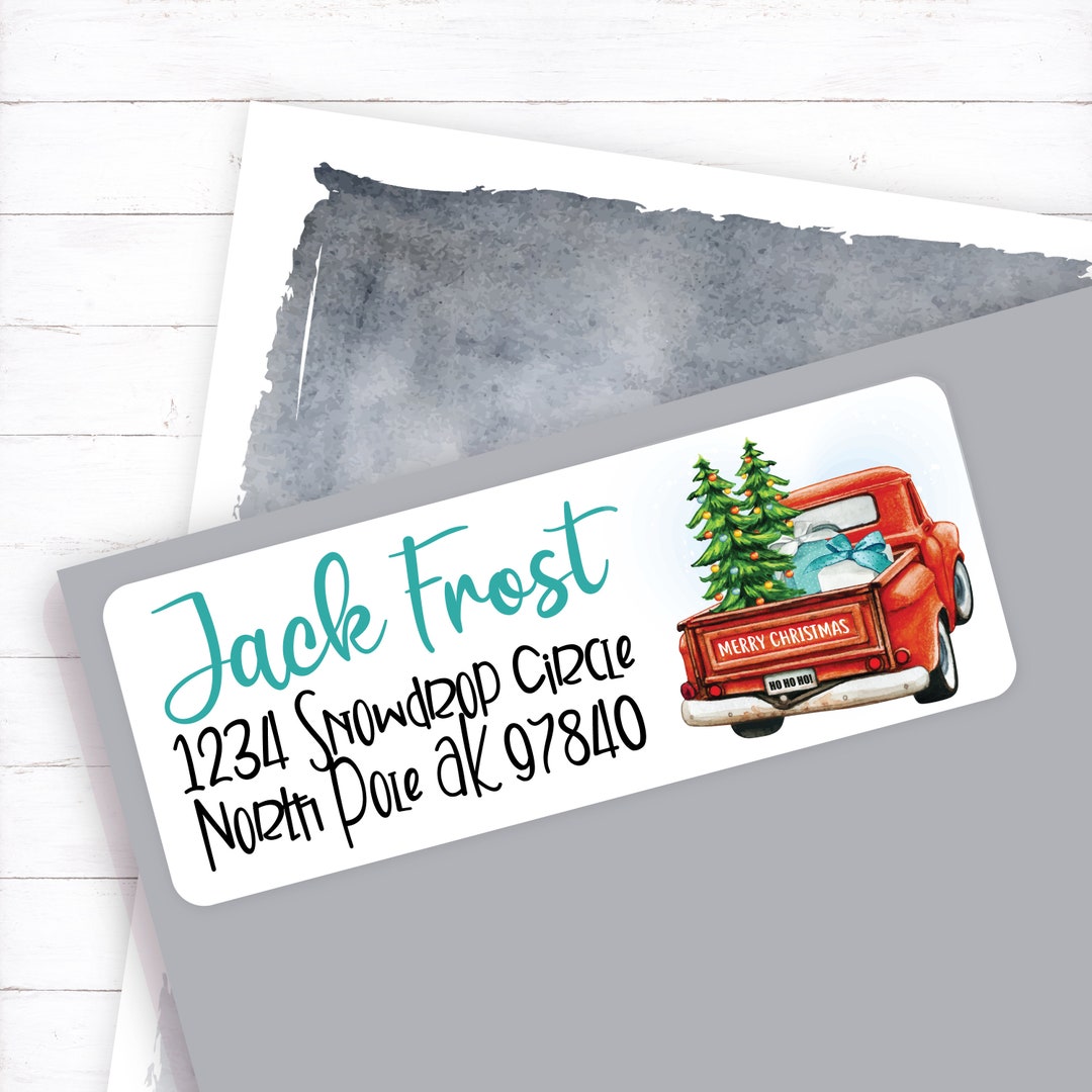 Custom Return, Address Label, Personalized Return, Address Stickers ...