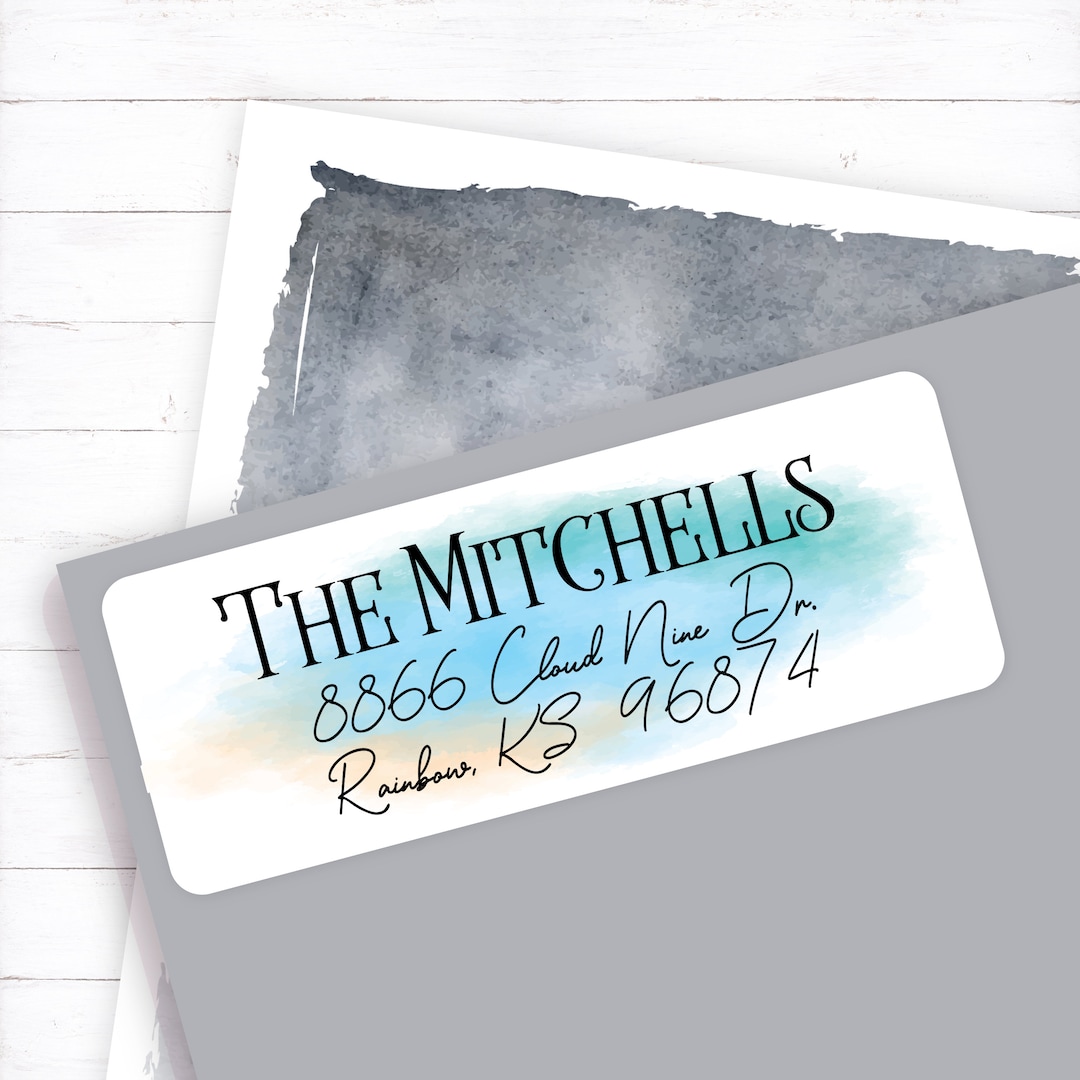 Custom Return, Address Labels, Personalized Return, Return Mailing ...