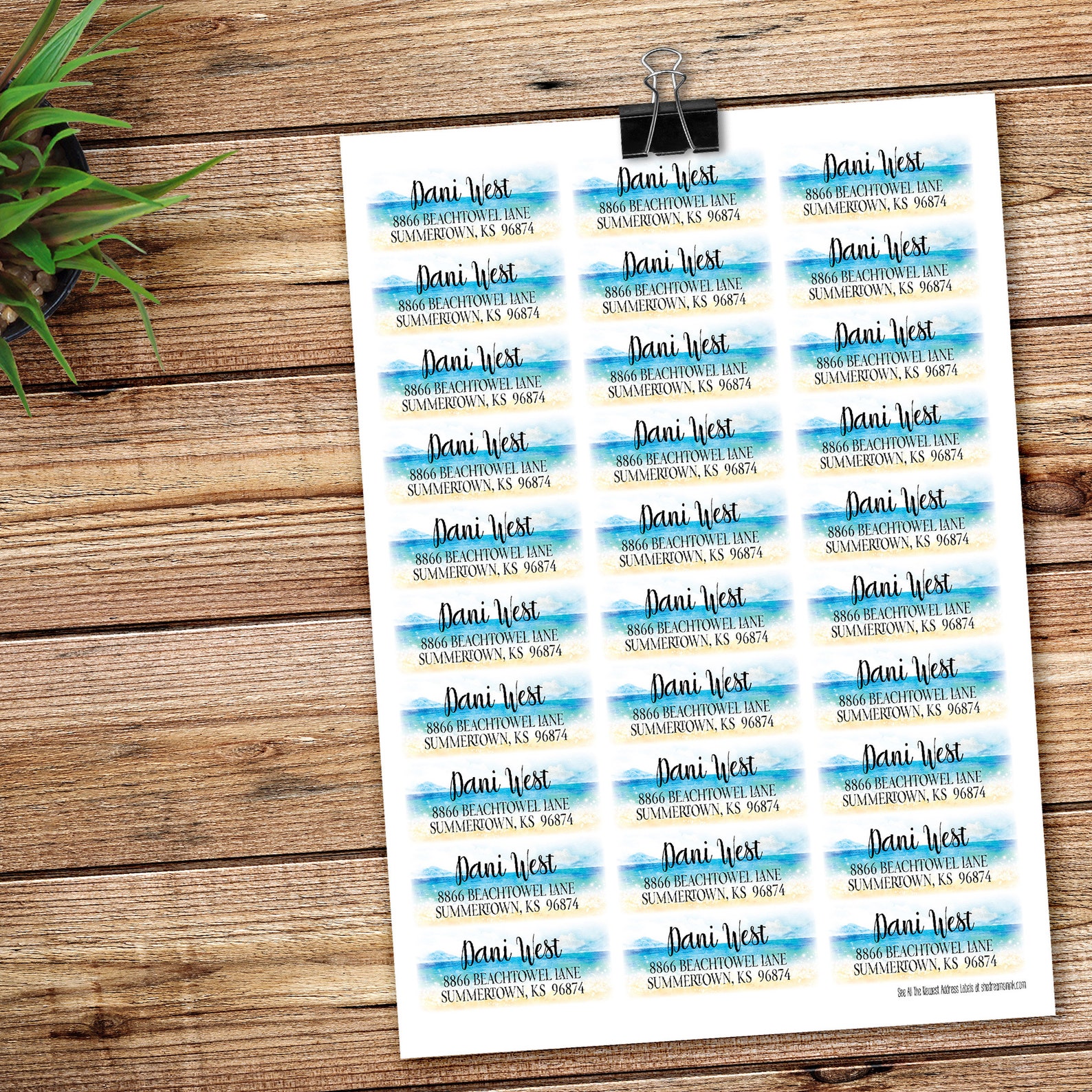 Custom Return Address Labels Personalized Return Address - Etsy