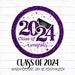 Class of 2024 Graduation Celebration Sticker, 2024 Graduate Sticker in ...