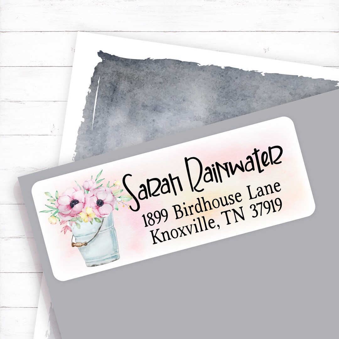 Custom Return, Address Labels, Personalized Return, Address Stickers ...