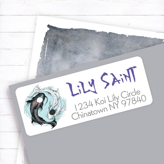 Custom Return Address Labels Personalized Return Address | Etsy