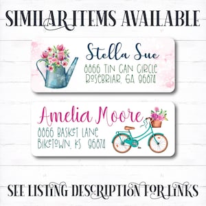 Dandelion Address Label, Wild Flower Envelope Label, Dandelion Wish ...