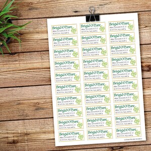 Custom Return, Address Labels, Personalized Return, Address Stickers ...