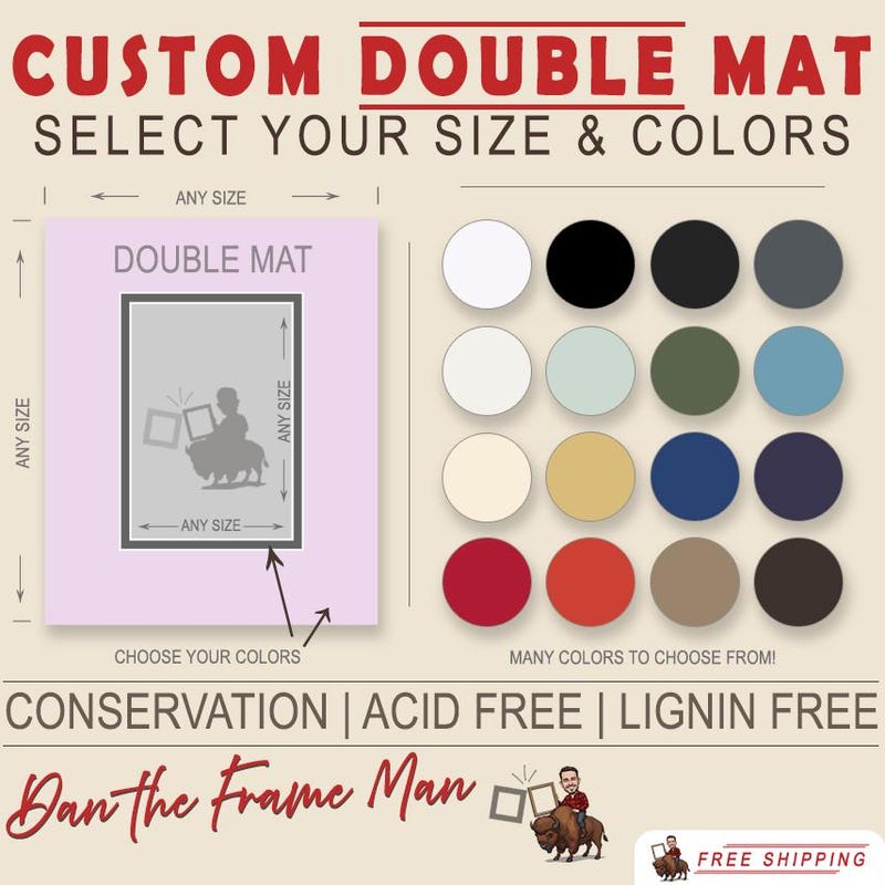 Custom Cut Frame Mats - Etsy