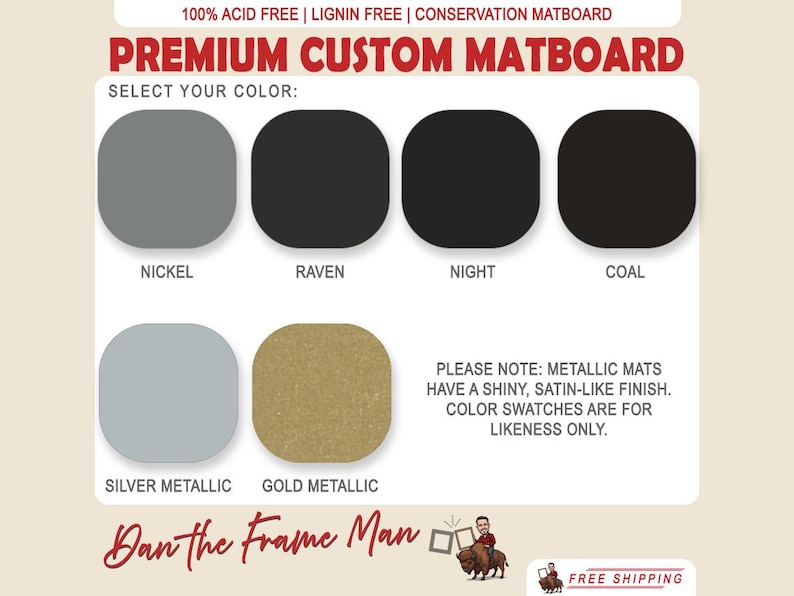 Multiple Opening Double Matboard: Custom Conservation Mat - Etsy