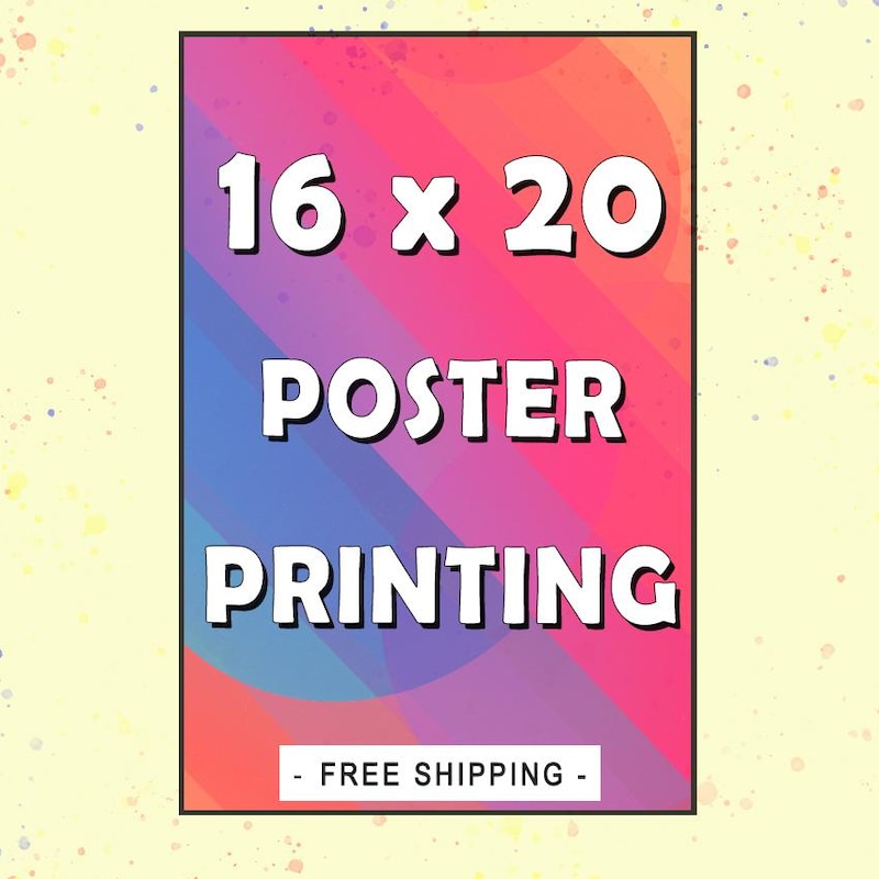 16x20 Wall Art Posters - Etsy