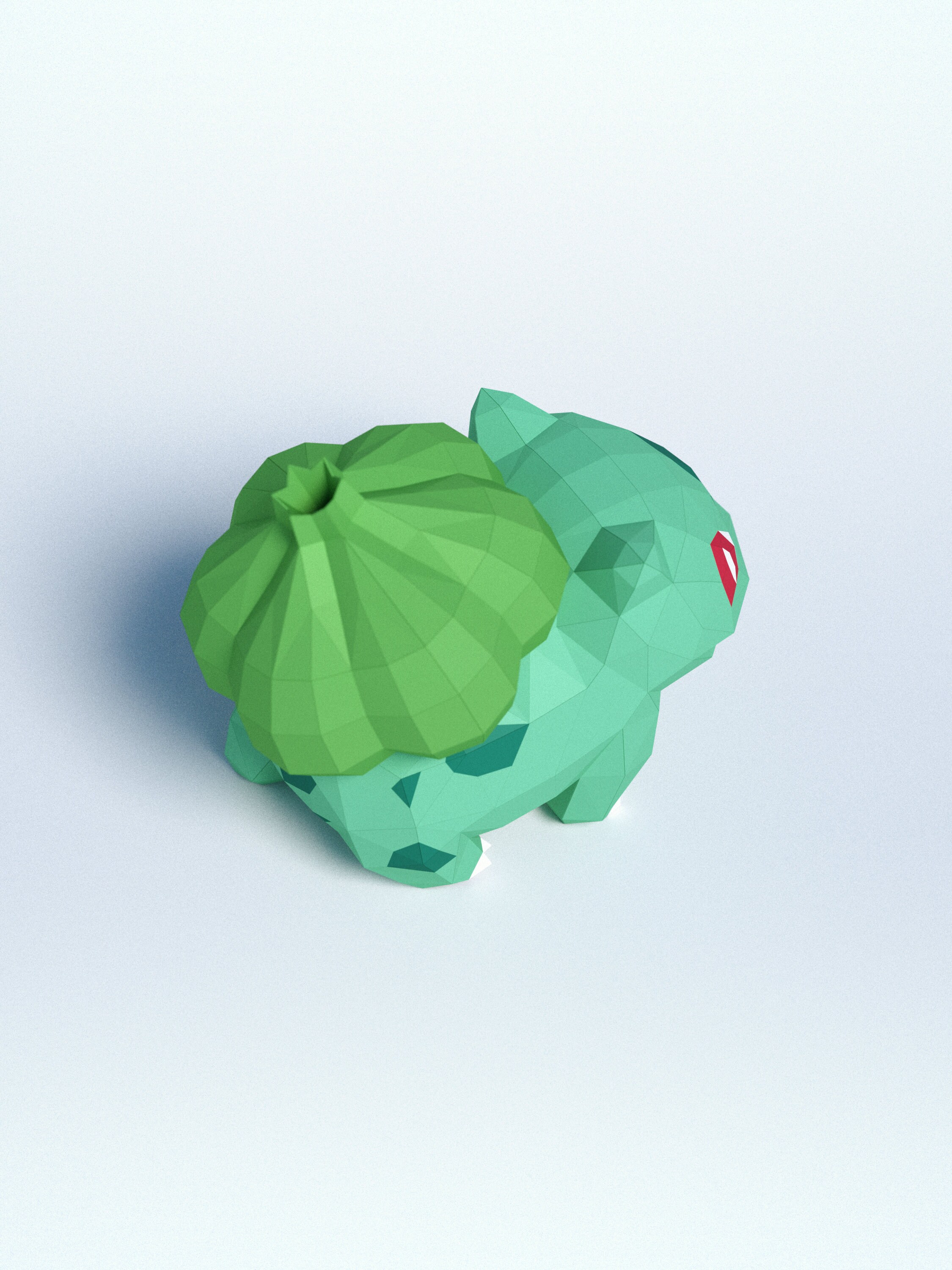 Pokemon Papercraft Bulbasaur Papercraft