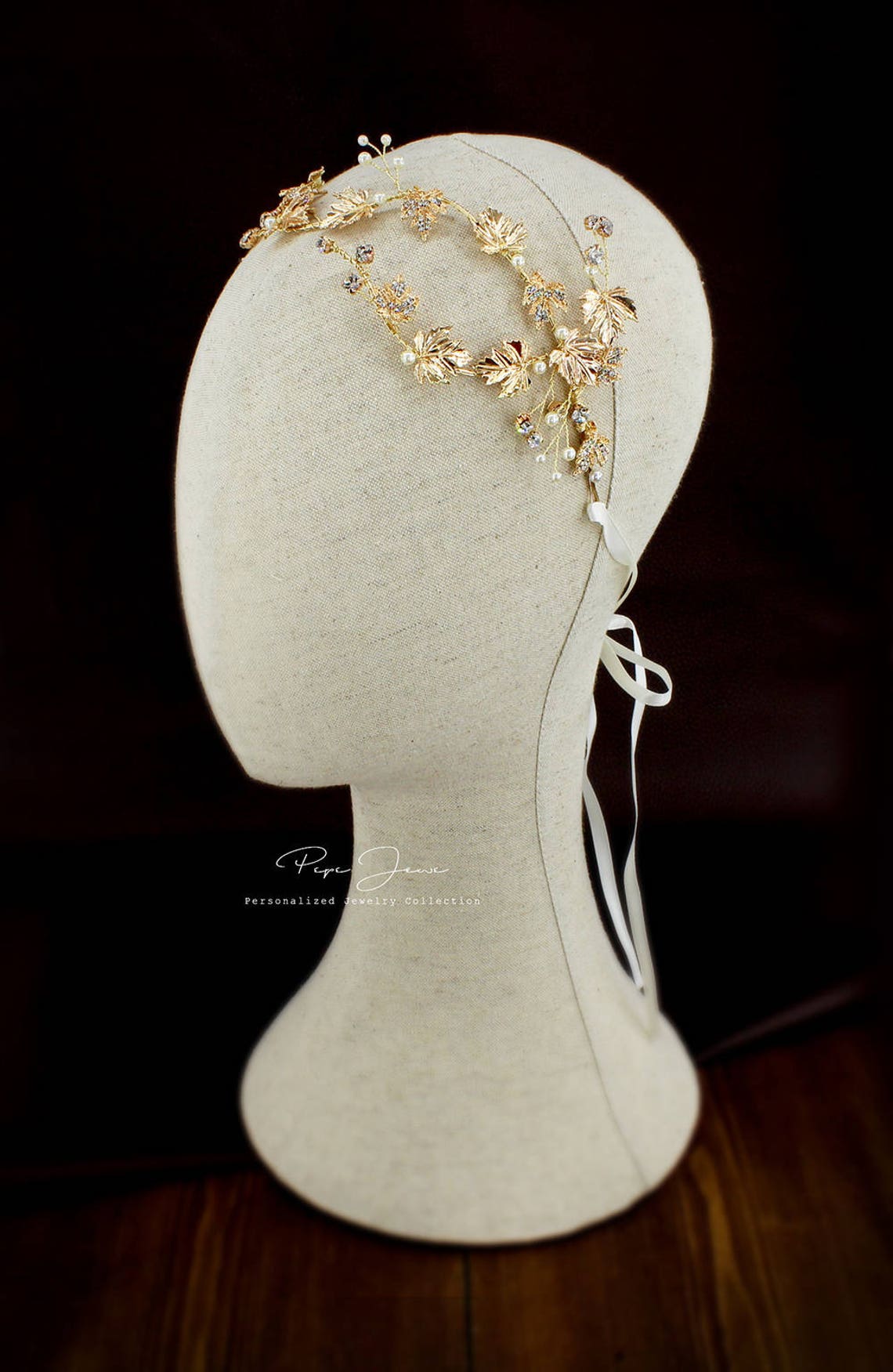 Wedding Ribbon Headband Bridal Headpiece Bridal Hair Comb - Etsy