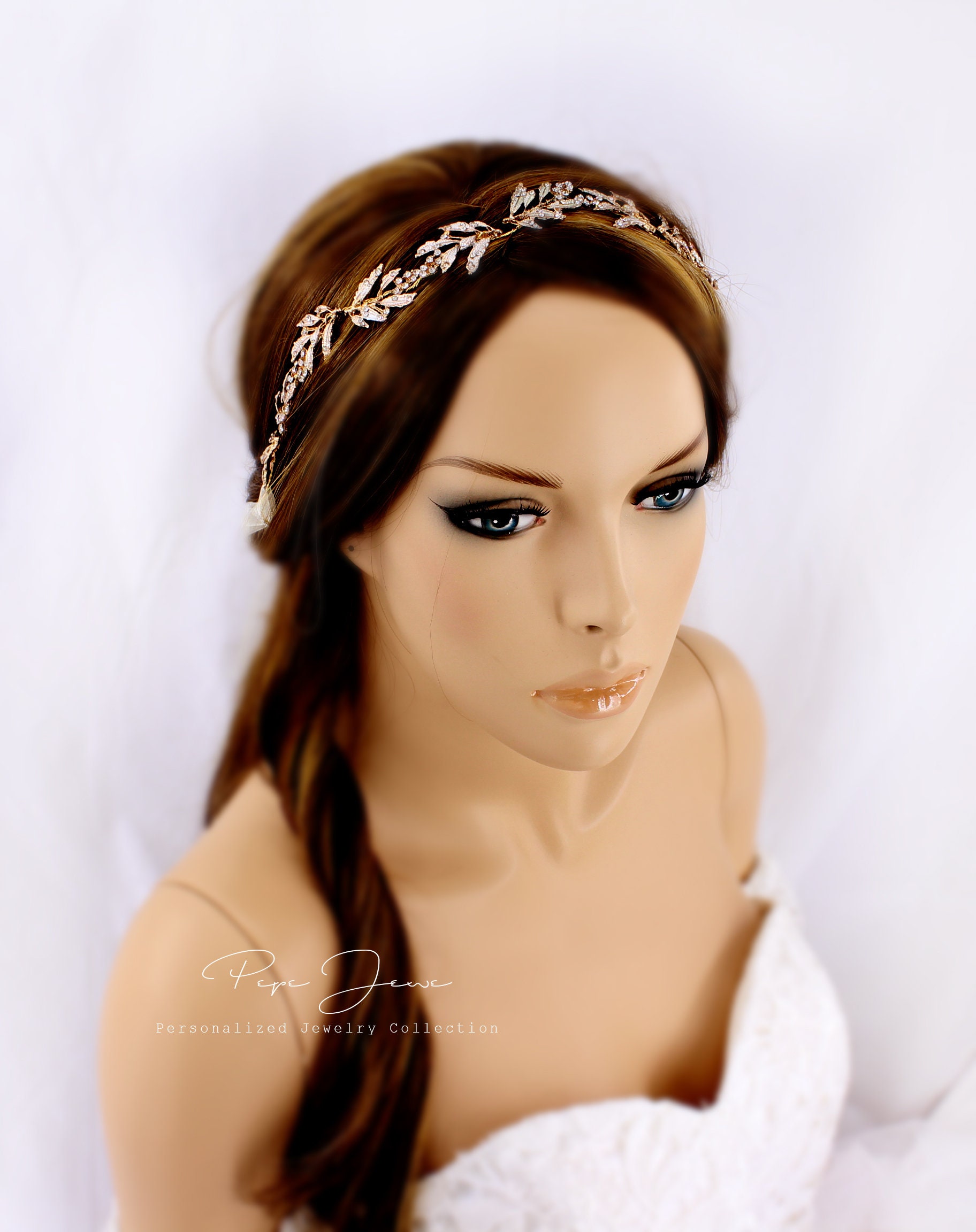 Wedding Ribbon Headband Bridal Headpiece Bridal Hair Comb - Etsy