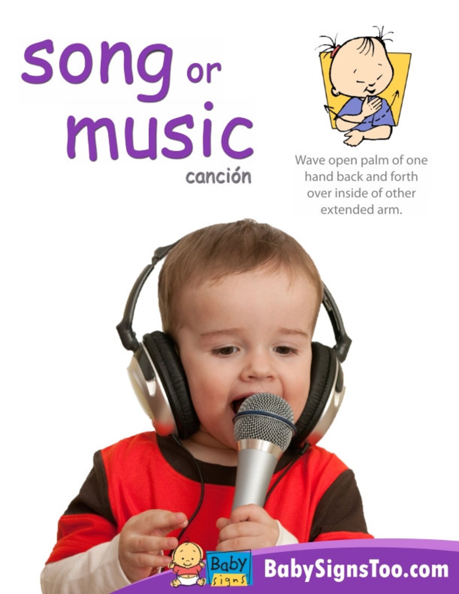 Birthday Sign Language Posters: Bilingual Toddler Party Decor (PDF) - Etsy