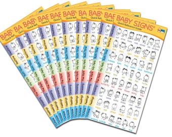 Baby Signs Quick Reference Guide: English Edition - Etsy