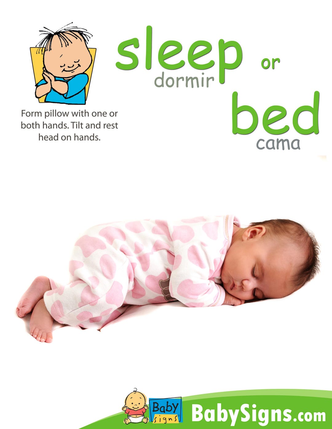 Baby Signs Getting Dressed ASL Poster Set | Printable Learning - Etsy