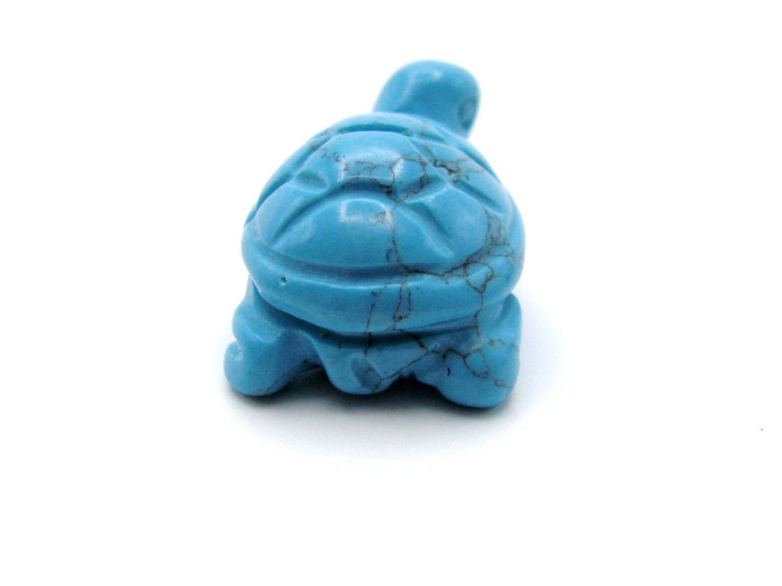 Turtle Stone Figurine Hand Carved Gemstone Totem Spirit Animal ...