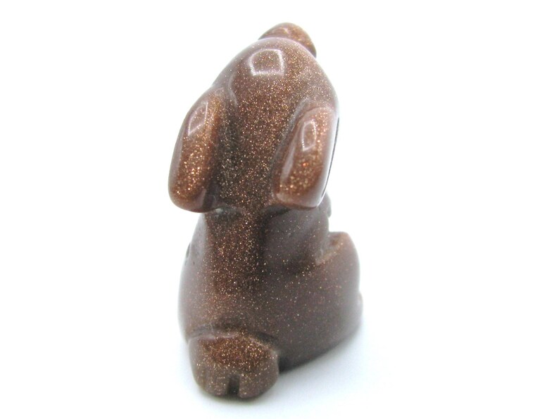 Rabbit Stone Figurine Hand Carved Gemstone Totem Spirit Animal ...