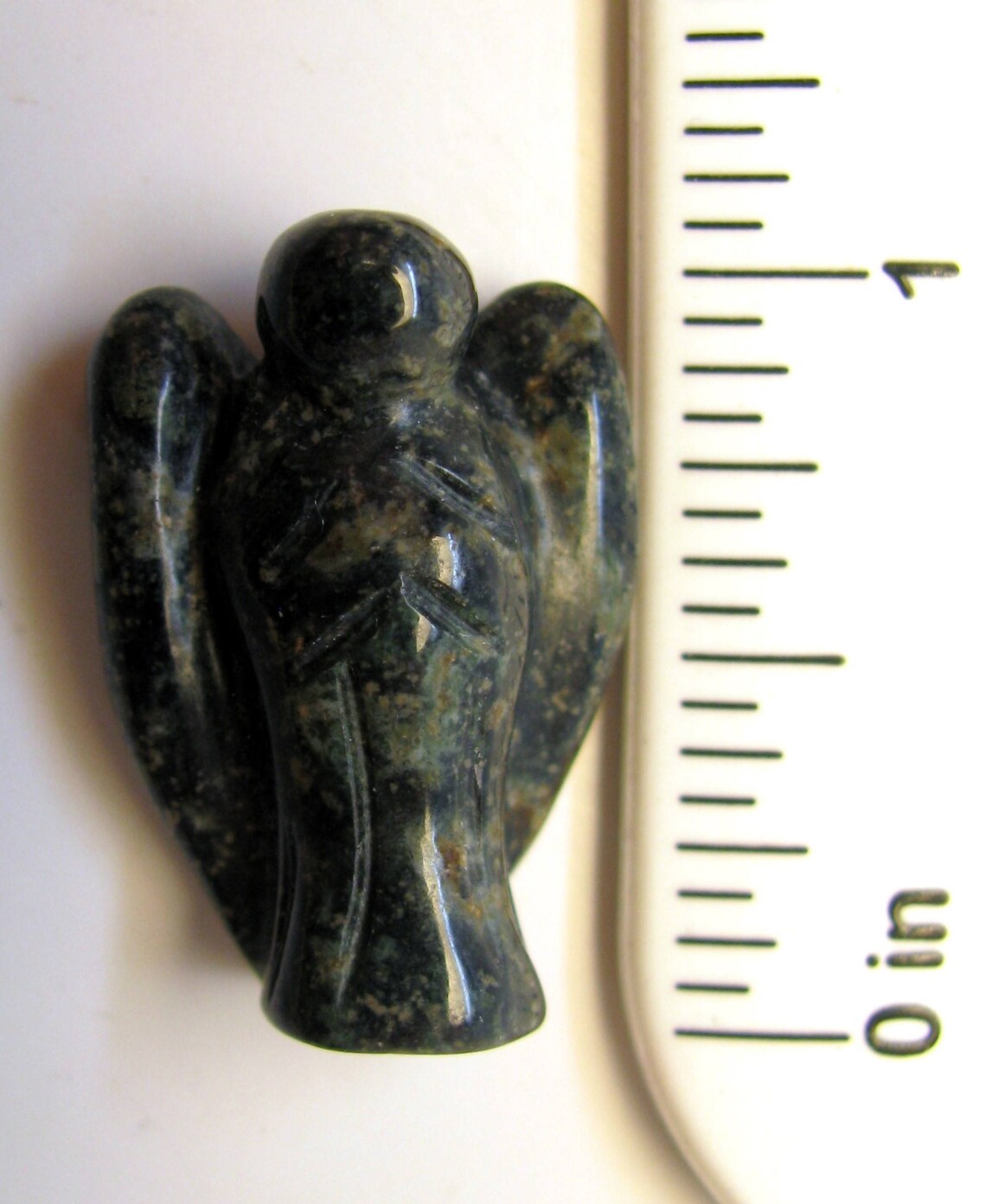 Guardian Angel Stone Figurine Hand Carved Gemstone Totem | Etsy