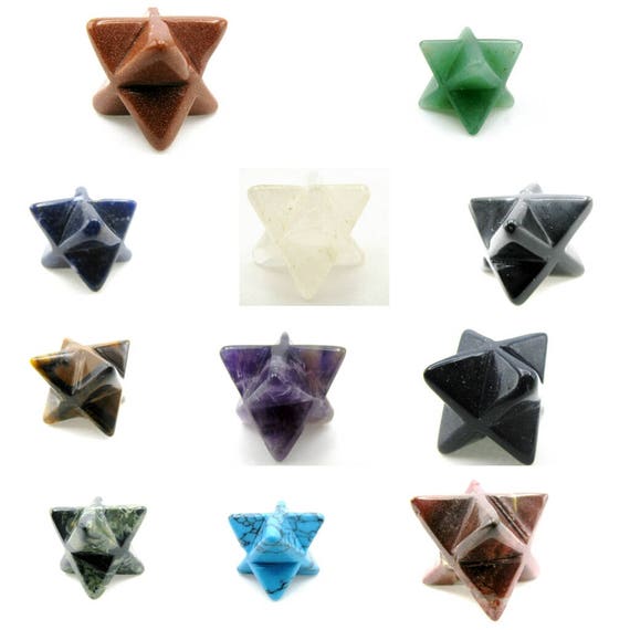 Merkaba Stone Figurine Hand Carved Gemstone Totem Spirit | Etsy