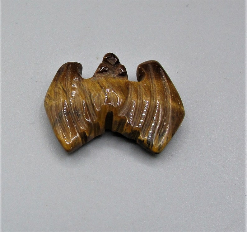 Bat Stone Figurine Hand Carved Gemstone Totem Spirit Animal - Etsy