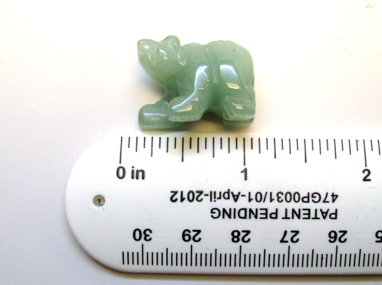 Bear Stone Figurine Hand Carved Gemstone Totem Spirit Animal ...
