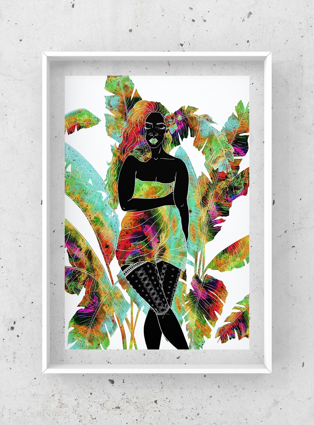 The Malu Protects - Samoan Digital Artwork - Inverted Colour Variations ...