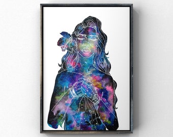 Samoan Tuiga Digital Artwork. Samoan Girl. Samoan Print. - Etsy