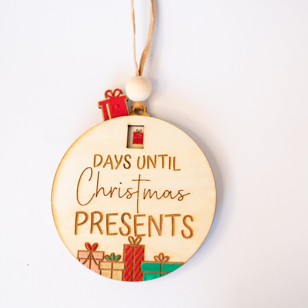 Christmas Countdown - Ornaments - Etsy