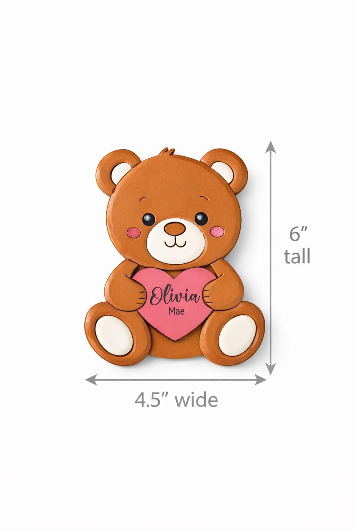 Teddy Bear Baby Milestone Markers, Personalized Name Option - Etsy