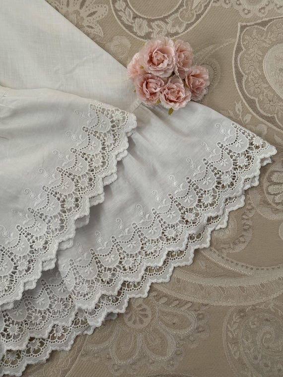Antique Edwardian Bloomers, 1910s Split Leg Pantaloon… - Gem
