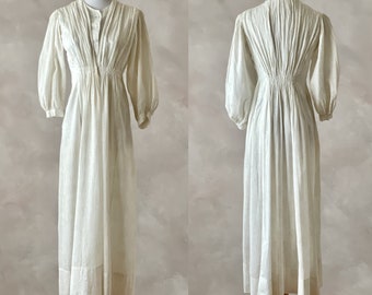 Victorian Wrapper Dress - Etsy