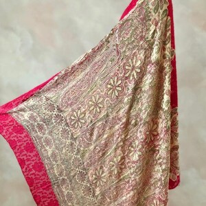 Antique Victorian Shawl, Early 1800s Silk Shawl Wrap - Etsy