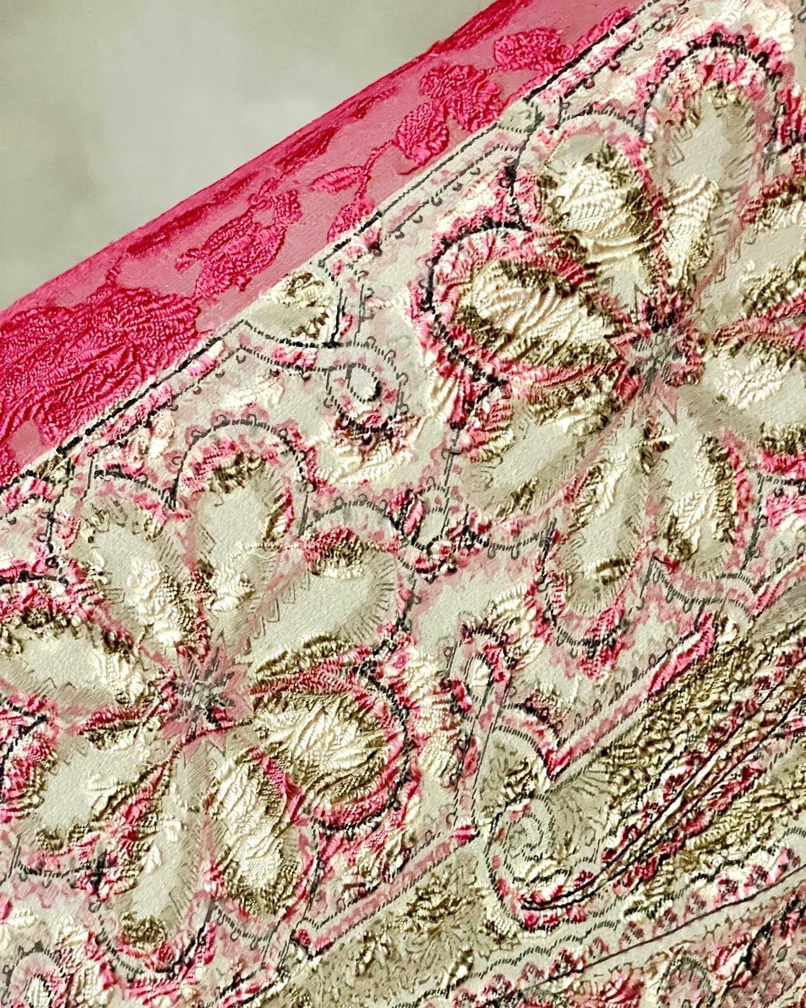 Antique Victorian Shawl Early 1800's Silk Shawl Hand - Etsy