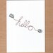Hello, I Miss You Card - Etsy