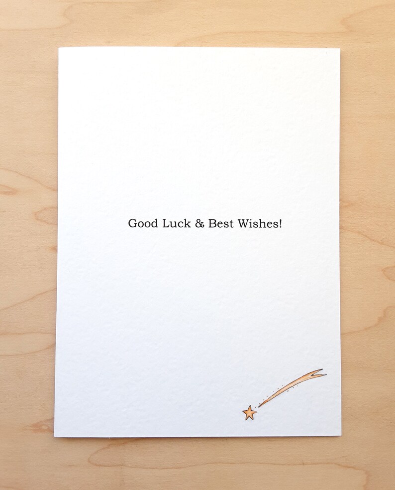 Good Luck and Best Wishes Card - Etsy