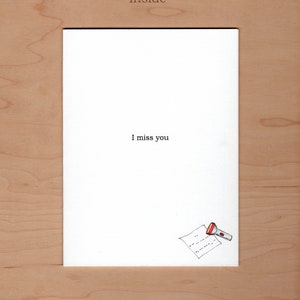 Hello, I Miss You Card - Etsy